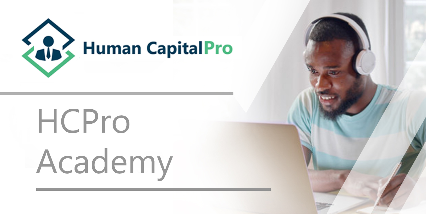 HCPro Education Overview - Human Capital Pro